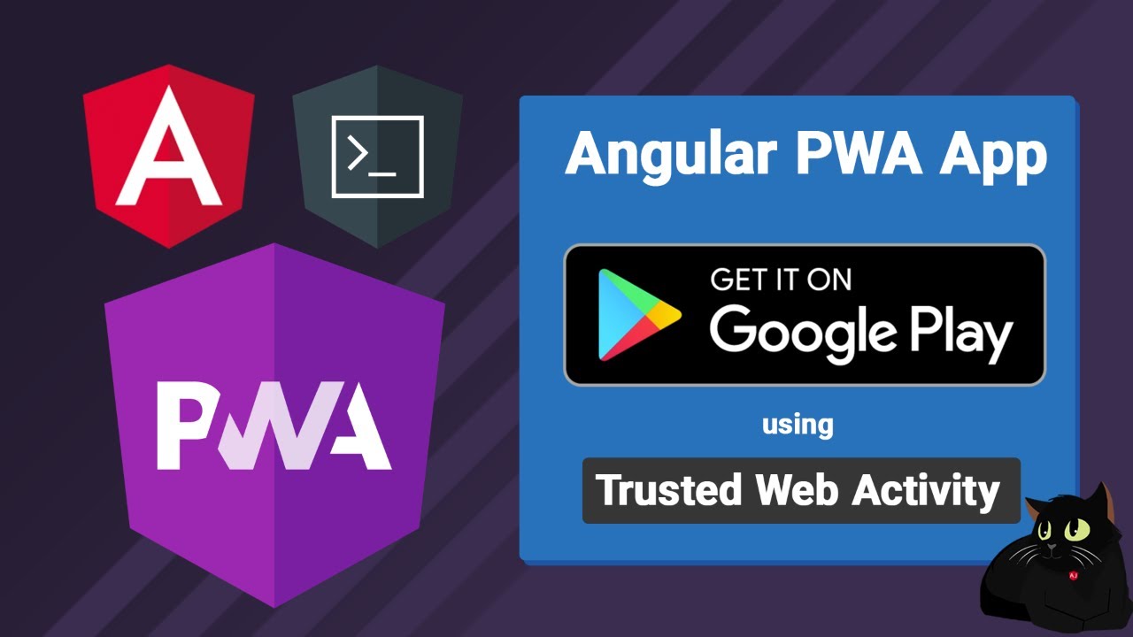 Angular PWA to Google Play store, using Trusted Web Activity | CodingCat.dev
