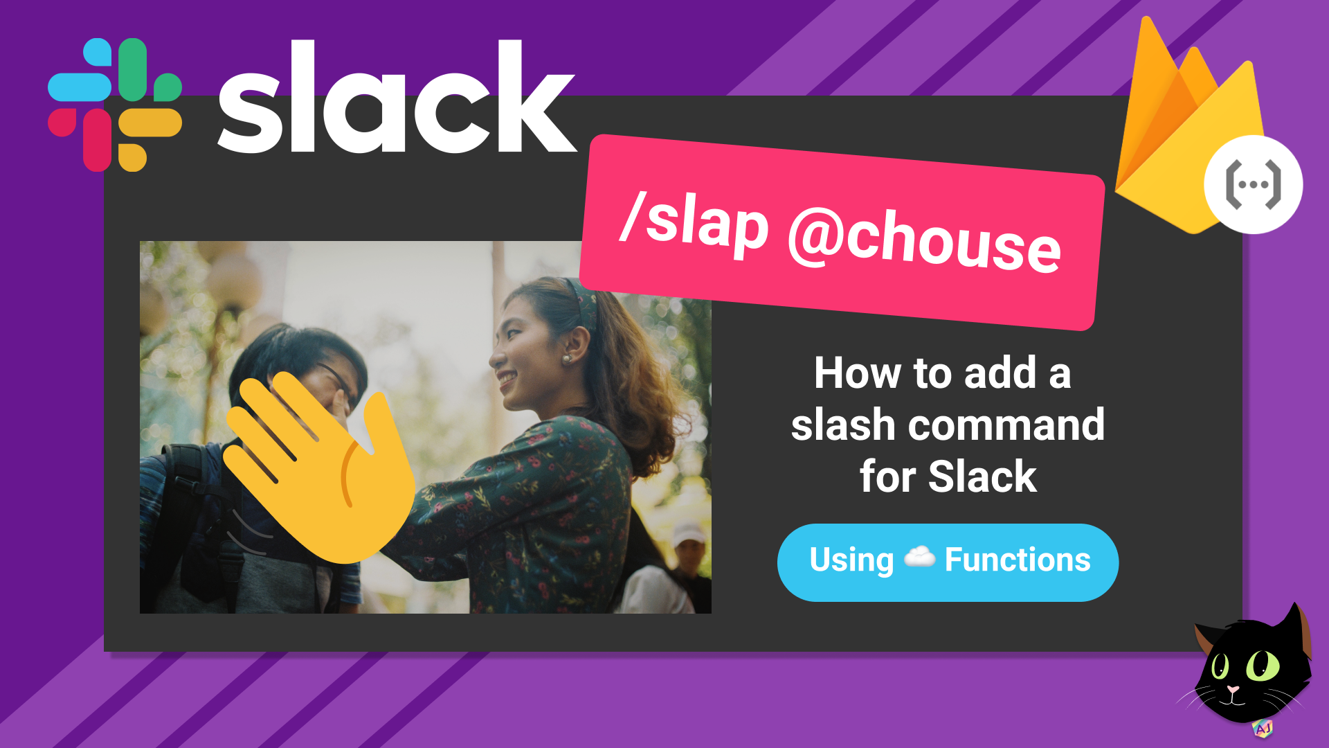 Slap Someone with Slack Commands | CodingCat.dev Slap Someone with Slack Commands | CodingCat.dev