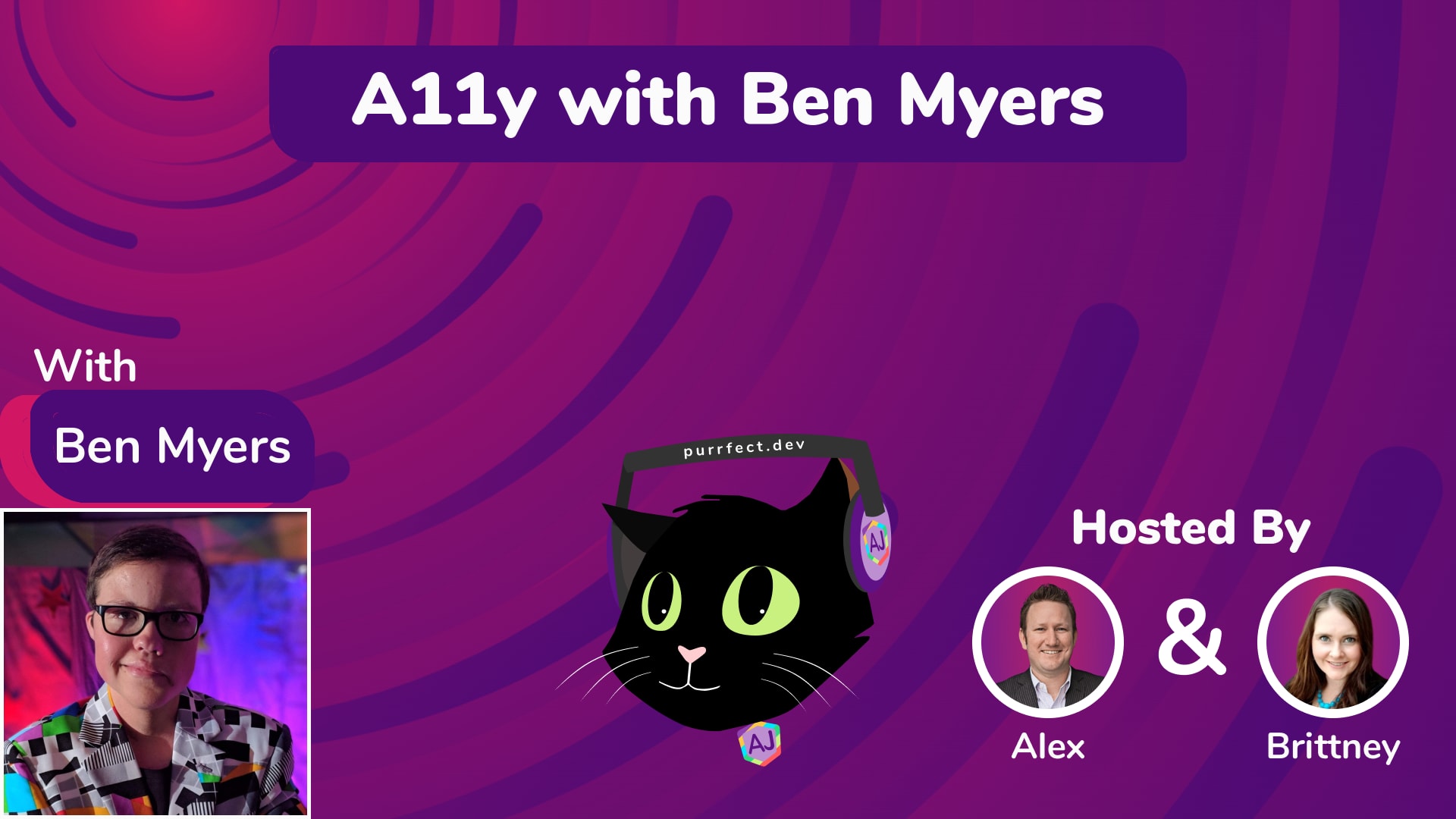 A11y with Ben Myers | CodingCat.dev